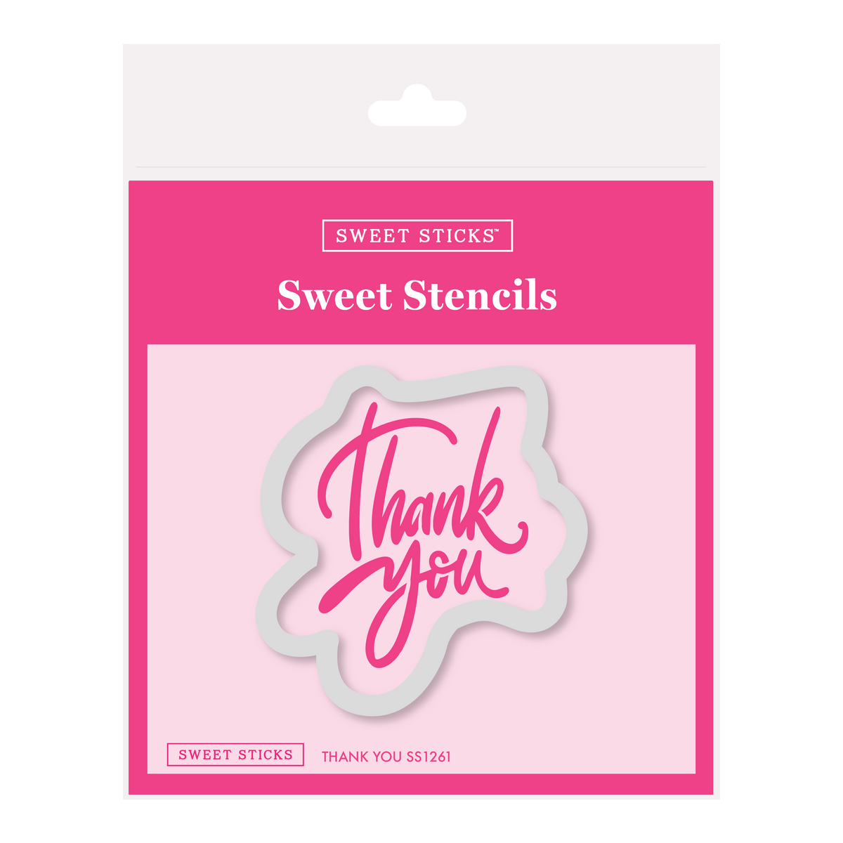 Thank You Stencil & Cutter Set SS1261 — Sweet Sticks